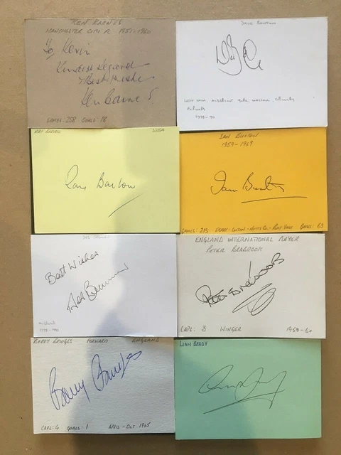 CARTE SIGNÉE NICKY BANGER le footballeur SOUTHAMPTON 1989-1994. EUR 4 ...