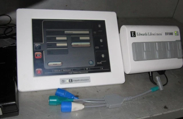 EDWARDS EV1000 MONITOR, Databox & ACCESSORIES Hemodynamic $99.00 - PicClick