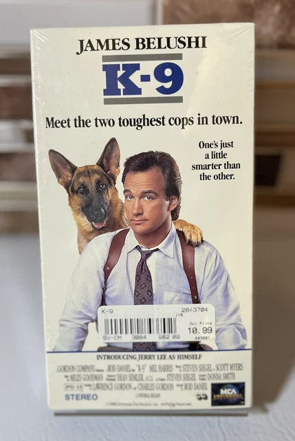 1990 K-9 VHS Video Tape James Belushi Factory Sealed EUR 11,74 ...