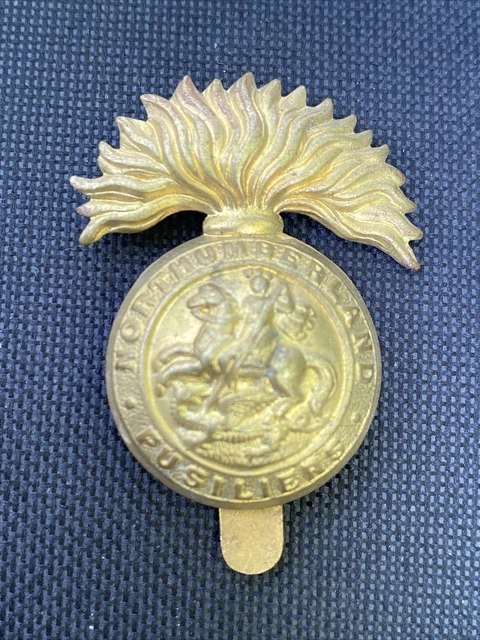 NORTHUMBERLAND FUSILIERS CAP Badge £12.00 - PicClick UK