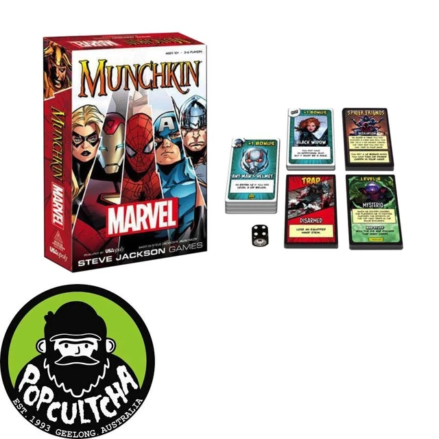MUNCHKIN - MARVEL Universe Edition Card Game "New" $34.99 - PicClick AU