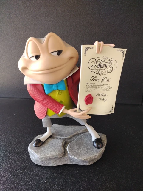 DISNEY PARKS TOAD Figure The Adventures Of Ichabod And Mr Toad Figure ...