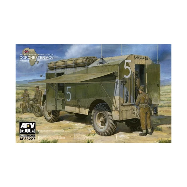 AFV CLUB MODELLO 1/35 Aec Dorchester Corrazzata Comando Veicolo Nuovo ...