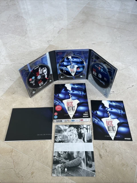 BASIC INSTINCT (4K, Blu-ray, 2021) 3-Disc DigiPack Collector's Edition ...