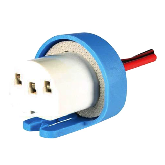 HEADLIGHT PLUG FOR HB1 HB5 Globe Heavy Duty High Temp 300c 3 Pin Plug ...