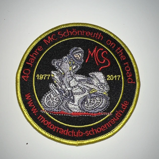 MC PATCH AUFNÄHER Kutte Motorcycle Club Mf Patches Vest Bones Hells ...