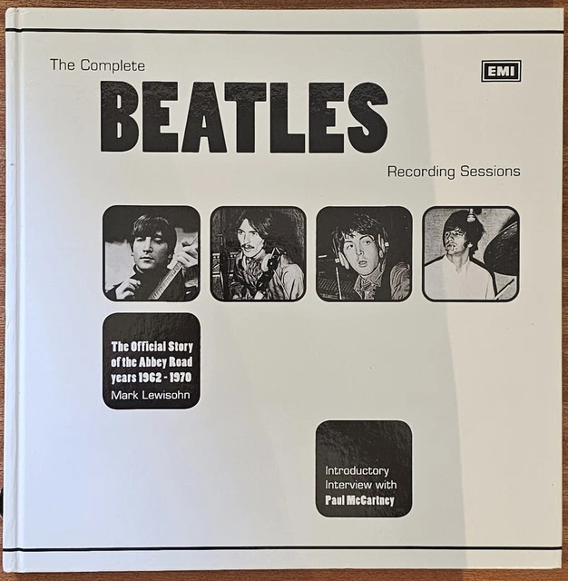 THE COMPLETE BEATLES Recording Sessions Abbey Road Years (USA Hardback ...