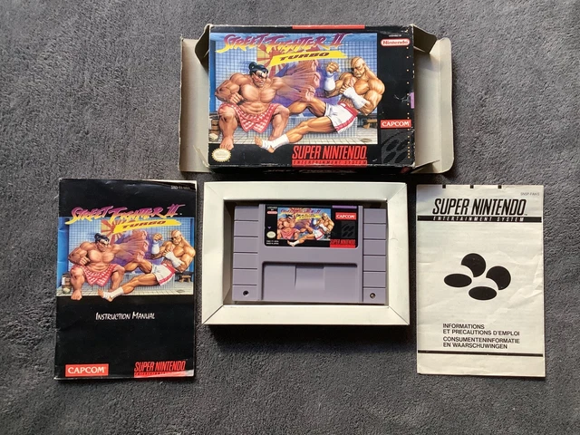 STREET FIGHTER II 2 Turbo super nintendo US NTSC EUR 79,00 - PicClick IT