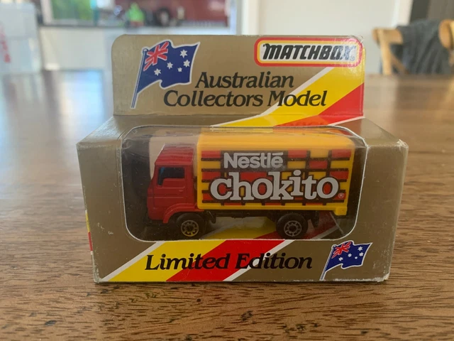 MATCHBOX AUSTRALIAN COLLECTORS MODEL MB72 DELIVERY TRUCK NESTLE CHOKITO ...