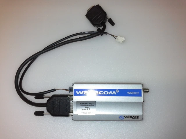 WAVECOM DUAL BAND industriell GSM/GPRS Modem WMOD2B-G900/1800 RS-232 5 ...