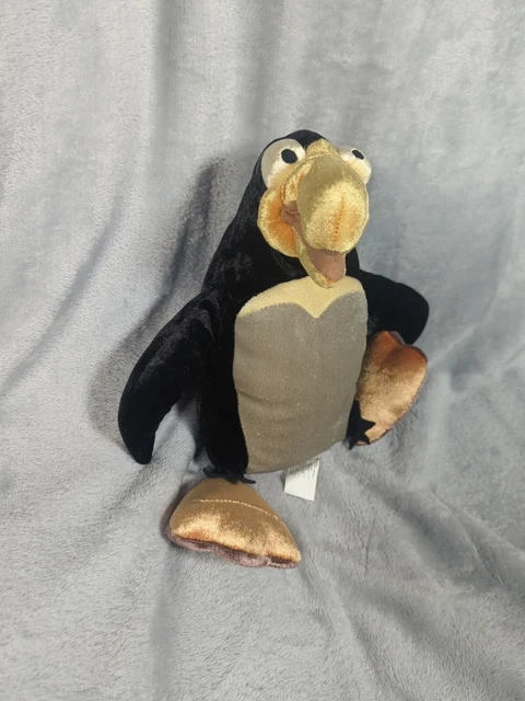 DISNEY STORE RARE little mermaid tip the penguin 11" soft toy plush VGC ...