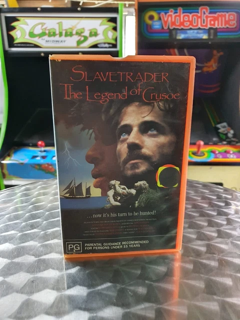 SLAVETRADER THE LEGEND Of Crusoe - VHS Movie - Video Tape - Big Box Ex Rental $12.80 - PicClick AU
