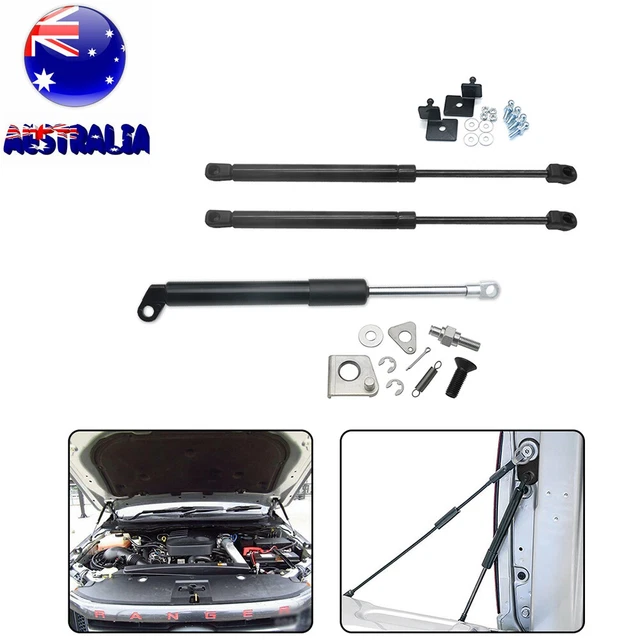 FOR FORD RANGER T6 2012-21 Front Hood+Vehicle Rear Tailgate Slowdown ...