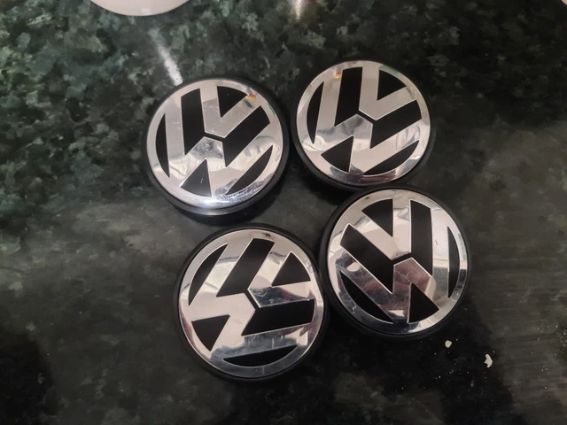 VW ALLOY WHEEL hub centre caps 65mm 3b7601171 £15.00 - PicClick UK