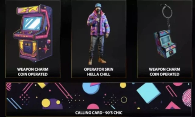 CALL OF DUTY Black Ops 6 Hella Chill Bundle Operator Skin, Card, Charm ...