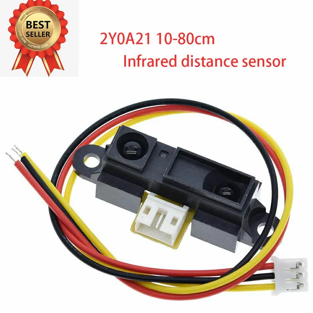 INFRAROT SENSOR GP2Y0A21YK0F Abstandssensor IR + Kabel Raspberry NEU EUR 11,19 - PicClick DE
