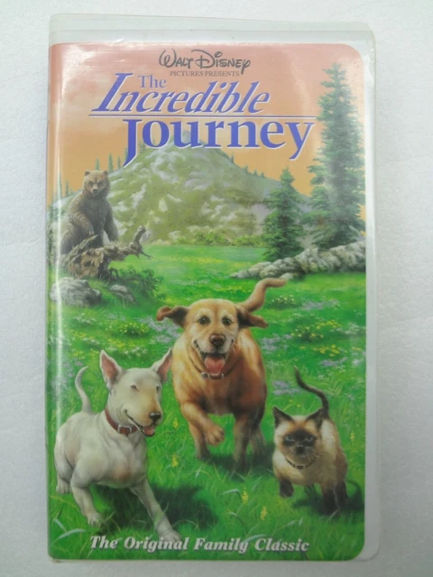 THE INCREDIBLE JOURNEY - VHS Clamshell £2.10 - PicClick UK
