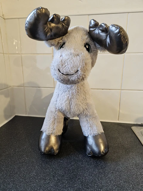 BUILD A BEAR Gus Moose Reindeer Plush Soft Toy great for Christmas £3. ...
