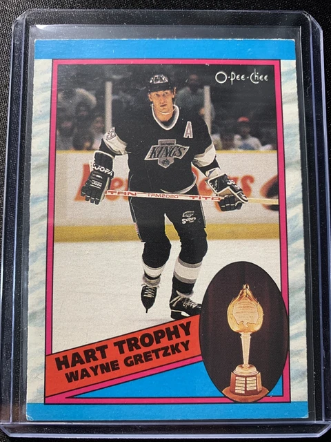 1989-90 O-PEE-CHEE HART Trophy Wayne Gretzky #320 Los Angeles Kings EUR ...