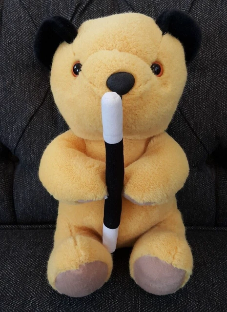 SOOTY PLUSH 10& Sitting Teddy Bear with Wand Plush £14.99 - PicClick UK