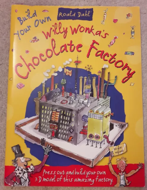 ROALD DAHL - Willy Wonka's Chocolate Factory - Press Out Paperback £3. ...