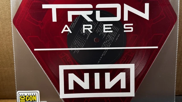 SDCC 2025 TRON Ares NIN Vinyl Record 2025 Comic Con EXCLUSIVE 1127 of ...
