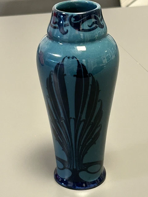 STUNNING VANA WARE Art Nouveau Vase by W. Bennett of Hanley c1900 A/F ...