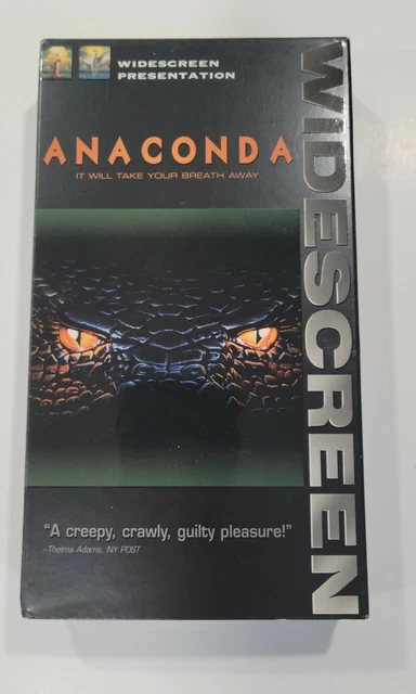 ANACONDA WIDESCREEN VHS Video Tape $25.00 - PicClick CA