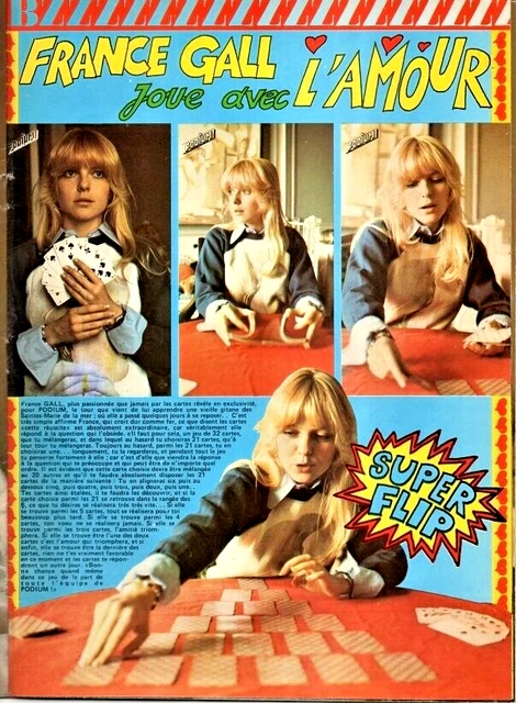 FRANCE GALL = COUPURE de presse 1 PAGE 1974 / CLIPPING EUR 5,00 ...