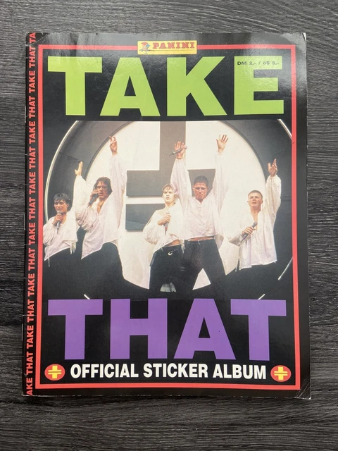 PANINI STICKER ALBUM Book Official Take That 100% Complete £29.99 ...