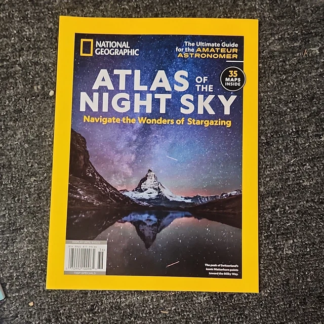 NATIONAL GEOGRAPHIC MAGAZINE 2023 | Atlas Of The Night Sky | 35 Maps ...
