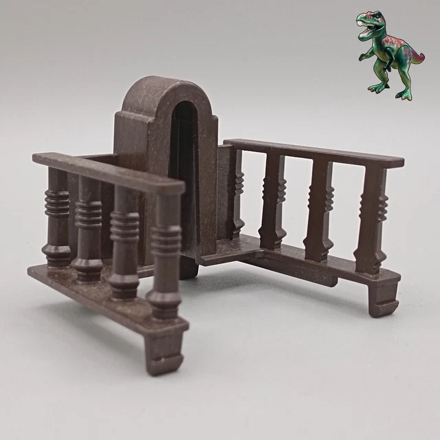 PLAYMOBIL PONT CONTRÔLE Rambarde Gouvernail Bateau Pirate Galeon Navire ...