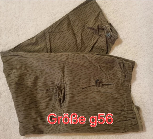 DDR NVA HOSE Felddienstuniform, FDU, gebr., Größe g56 EUR 15,50 - PicClick DE