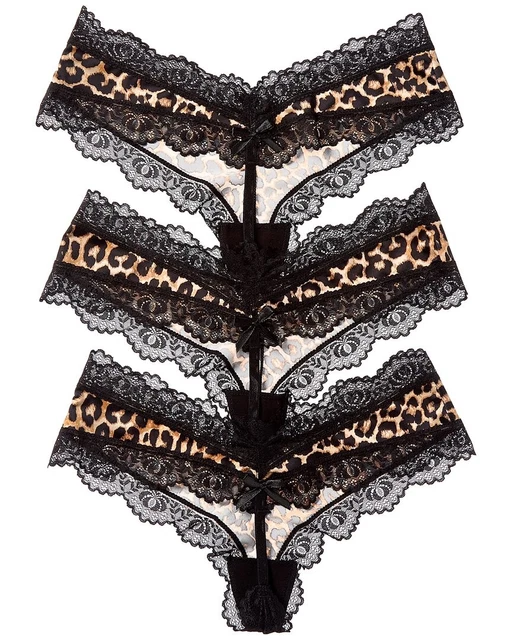 HOUSE OF DESIRE 3Pk Devon Micro & Lace G-String Women's £18.72 ...