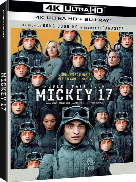 MICKEY 17 (ROBERT Pattinson) 4K UHD (2025) 2 Blu Ray pre order EUR 29,90 - PicClick IT