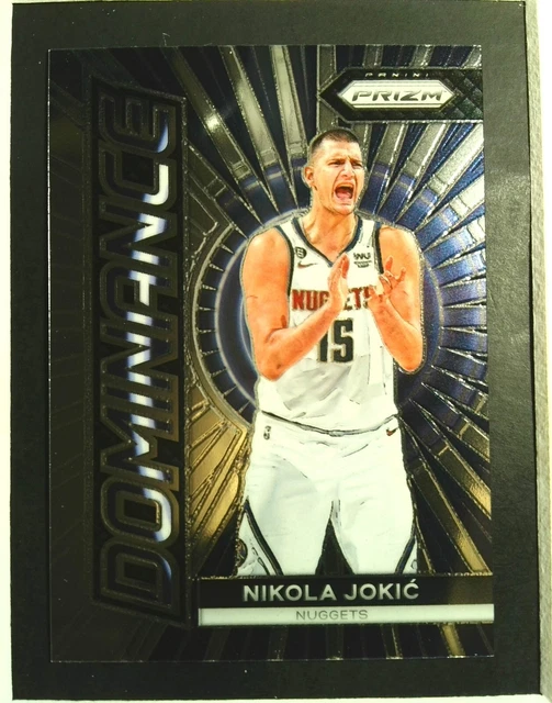 #10 NIKOLA JOKIC, Denver Nuggets 2023-24 Panini Prizm Dominance EUR 1 ...