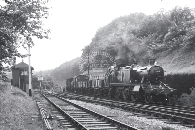 PHOTO BR British Railways Steam Locomotive Class 5100 4160 at Chalford ...