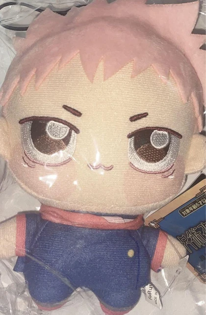 JUJUTSU KAISEN CHOPI Plush Doll Mascot Yuji Itadori FuRyu Akutami Jump ...