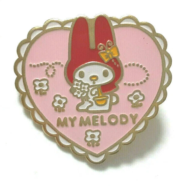 MY MELODY PIN Badge Old SANRIO character Vintage Retro Super Rare £22. ...