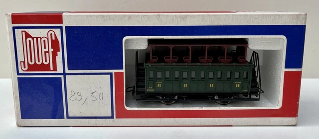 VOITURE ETAT À impériale - Jouef HO 5649 - 1980’s - Neuf ou quasi EUR 24,90 - PicClick FR