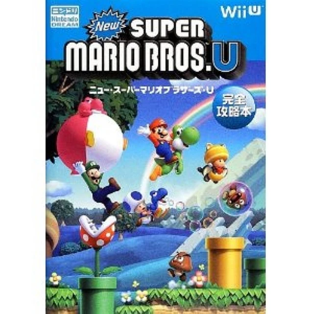 NEW SUPER MARIO Bros. U complete strategy guide book / Wii U £33.96 ...