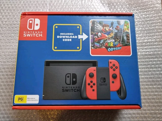 NINTENDO SWITCH CONSOLE (Super Mario Red) LIKE NEW $175.50 - PicClick AU