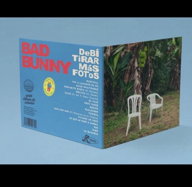 BAD BUNNY DEBÍ TiRAR MáS FOToS Double Vinyl Gatefold NEW $123.31 ...