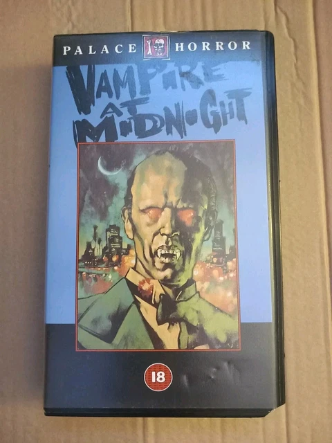 VAMPIRE AT MIDNIGHT - VHS Video - Certificate 18 - Palace Horror - 1987 ...