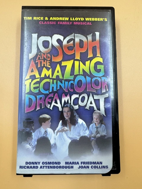 JOSEPH AND THE Amazing Technicolor Dreamcoat 2000 VHS $10.00 - PicClick CA