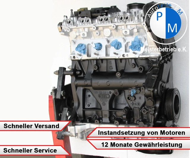 VW GOLF 2,0 GTI 265PS CJX CJXB CJXE CJXH Motor Instandsetzung EUR 2.299 ...