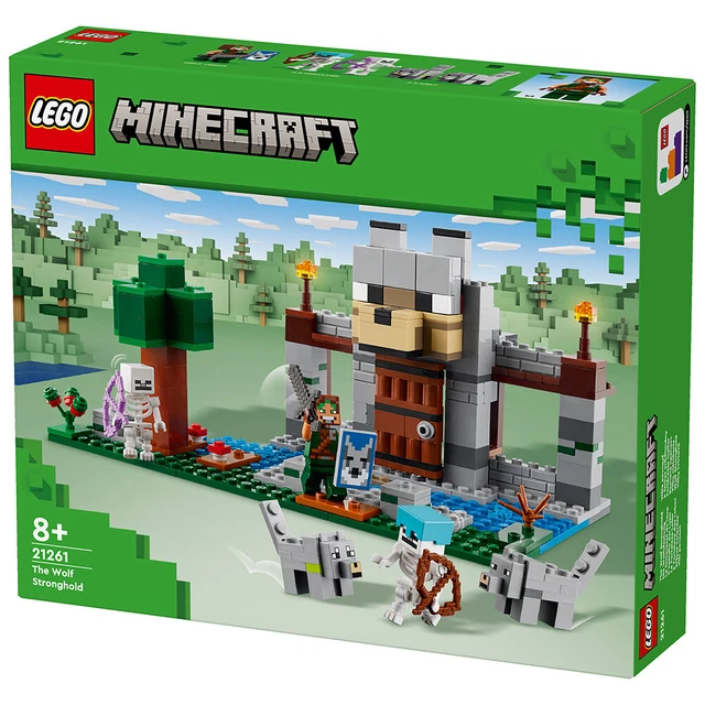 LEGO MINECRAFT THE Wolf Stronghold NEW 2024 PRE-ORDER £32.99 - PicClick UK