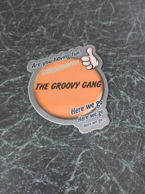 ONLY FOOLS AND Horses Groovy Gang Holographic Sticker £3.99 - PicClick UK
