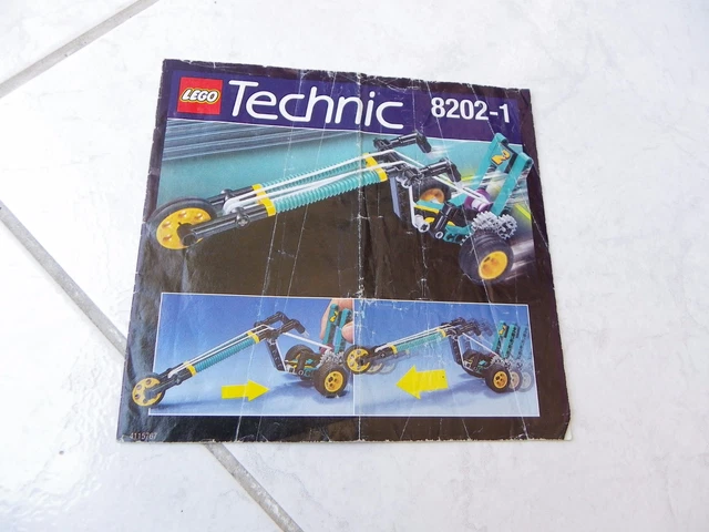 LEGO TECHNIC 8202-01 Anleitung Nur Anleitungen Rezept EUR 1,88 ...