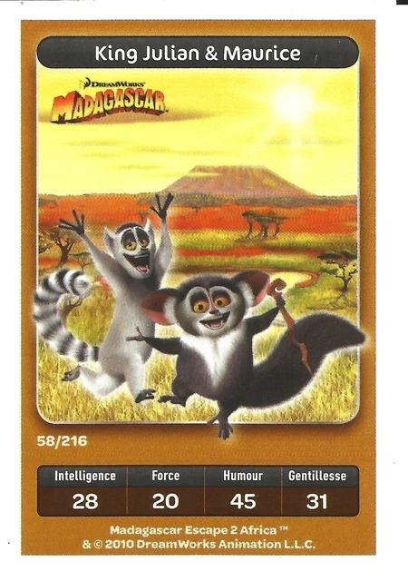 DISNEY CROSSROADS DREAMWORKS Madagascar King Julian & Maurice Playing ...